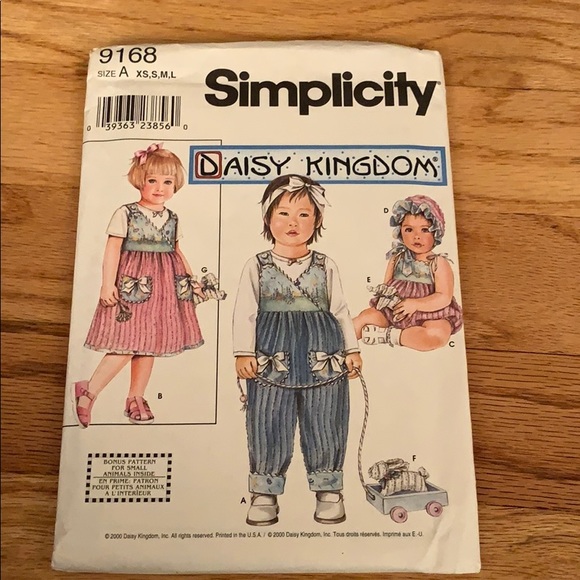 Simplicity | Other | Simplicity Sewing Pattern Babies Jumpsuit | Poshmark